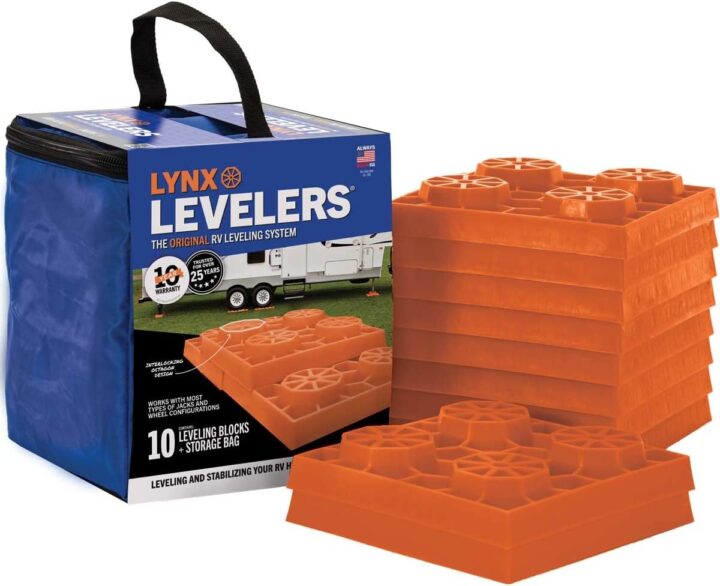 Lynx Levelers RV Leveling Blocks (10-Pack) - Along The Rockies